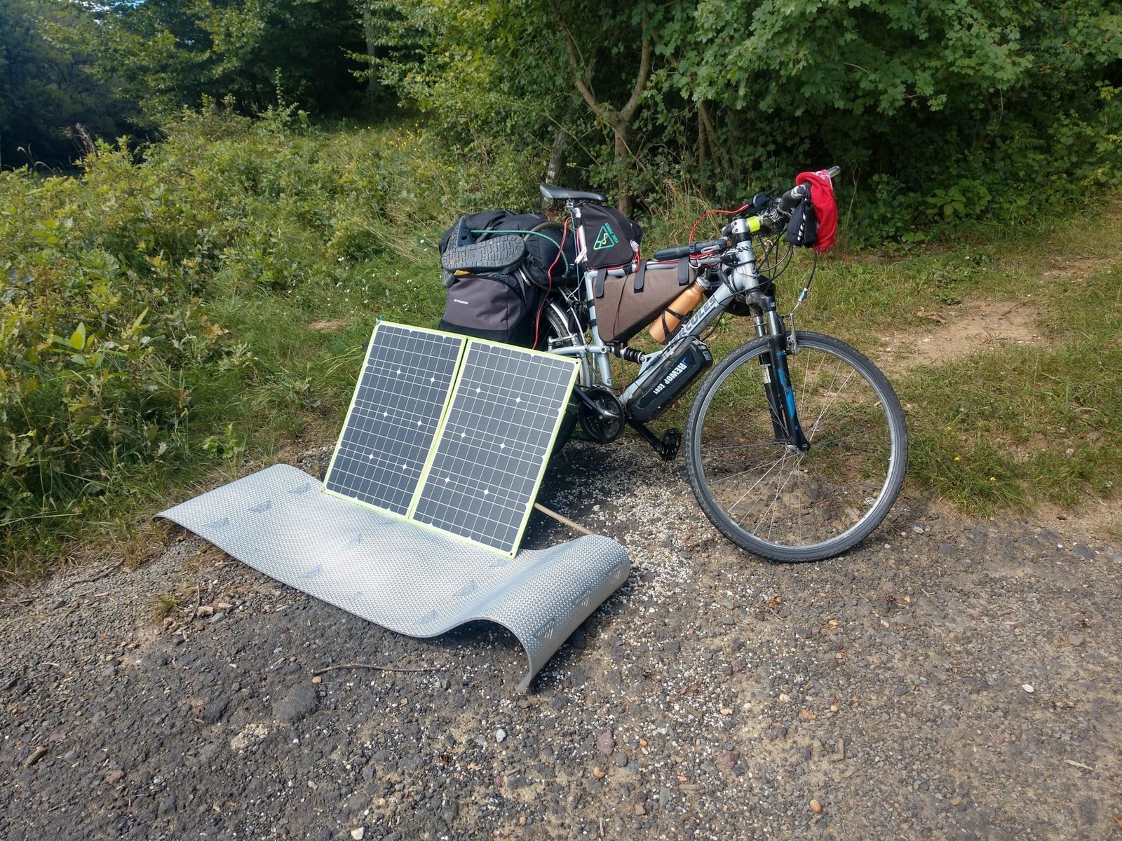 How To Carry A Solar Charger For Bikepacking: Expert Tips - BikeTro