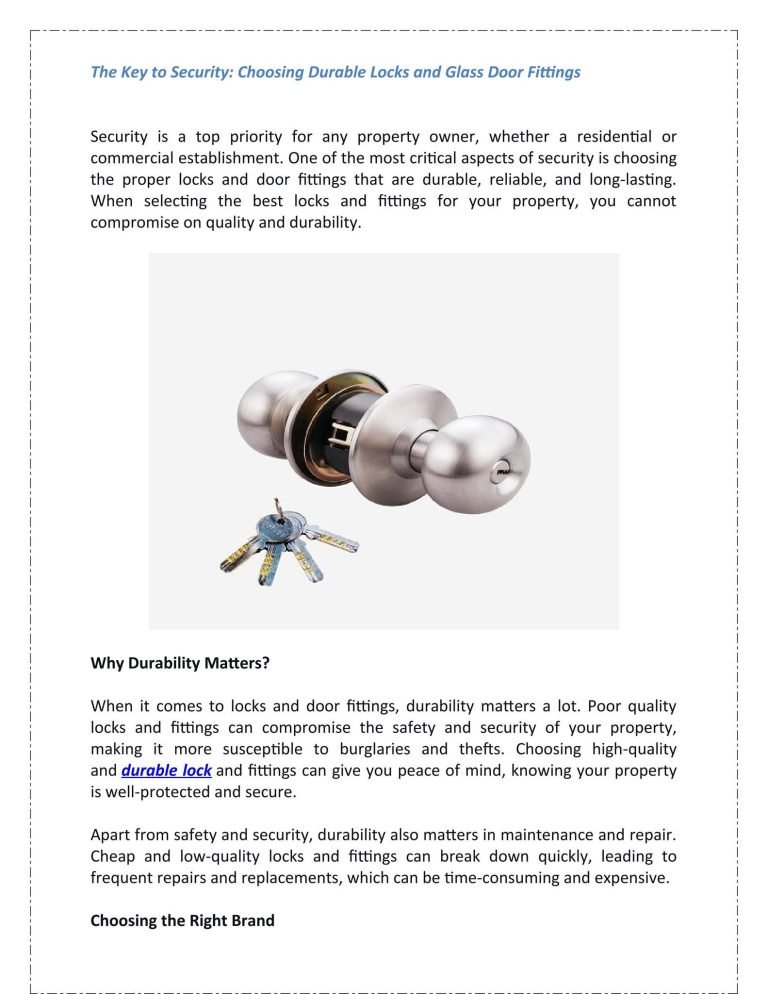 How To Identify Best Lock Brand: Expert Tips & Tricks - BikeTro